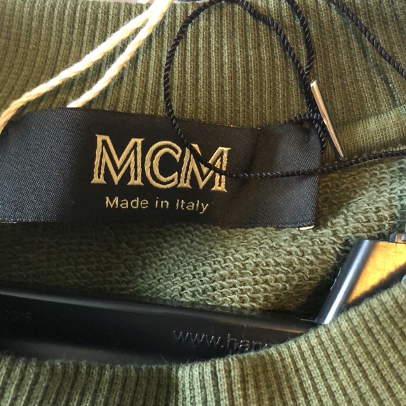 MCM | Sweaters | New Authentic Mcm Logo Sweater | Poshmark